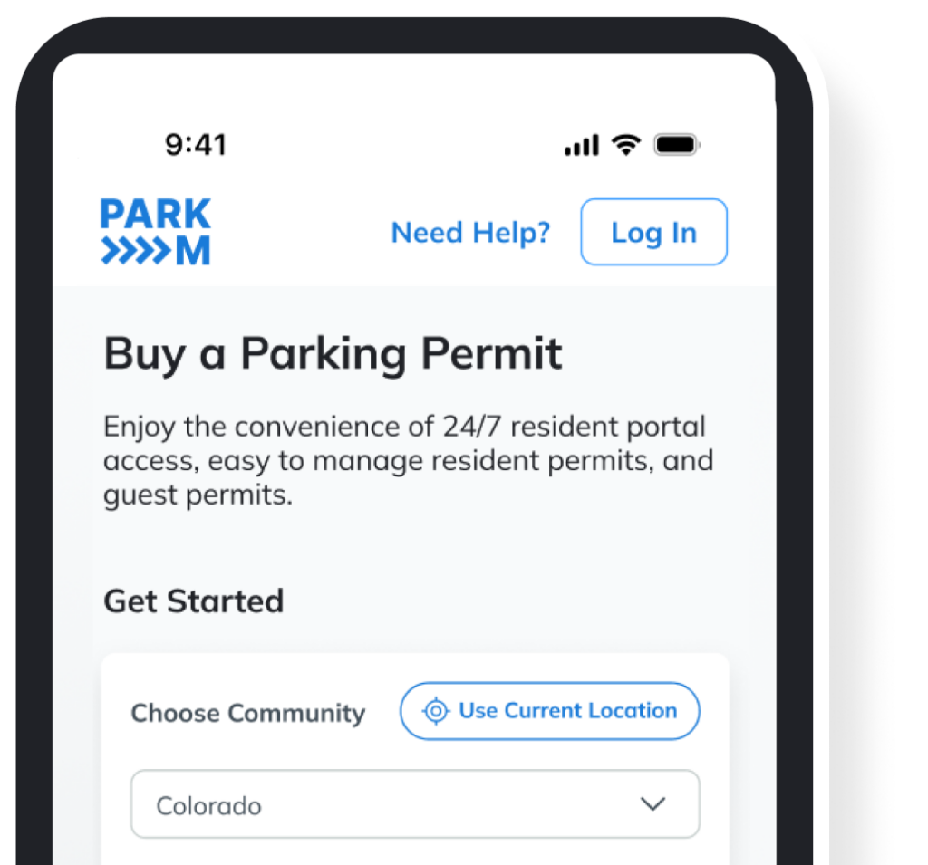 Parking Solutions for Apartments - Virtual Parking Permit